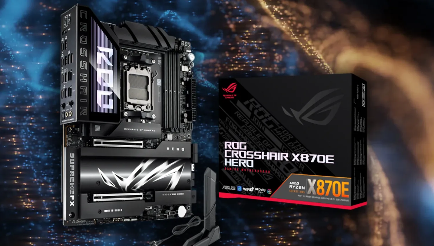 Analyse de l'ASUS ROG Crosshair X870E Hero - Hardware & Co